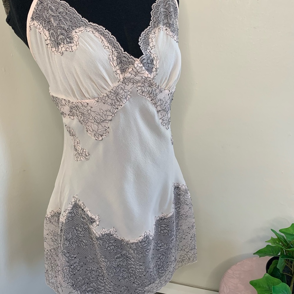 Victoria’s Secret Sheer Lace Chemise - Size Small - Gem